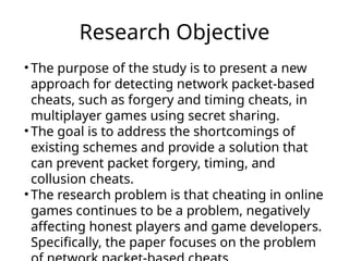 Anti Cheat Systems in Competitive Gamess | PPTX