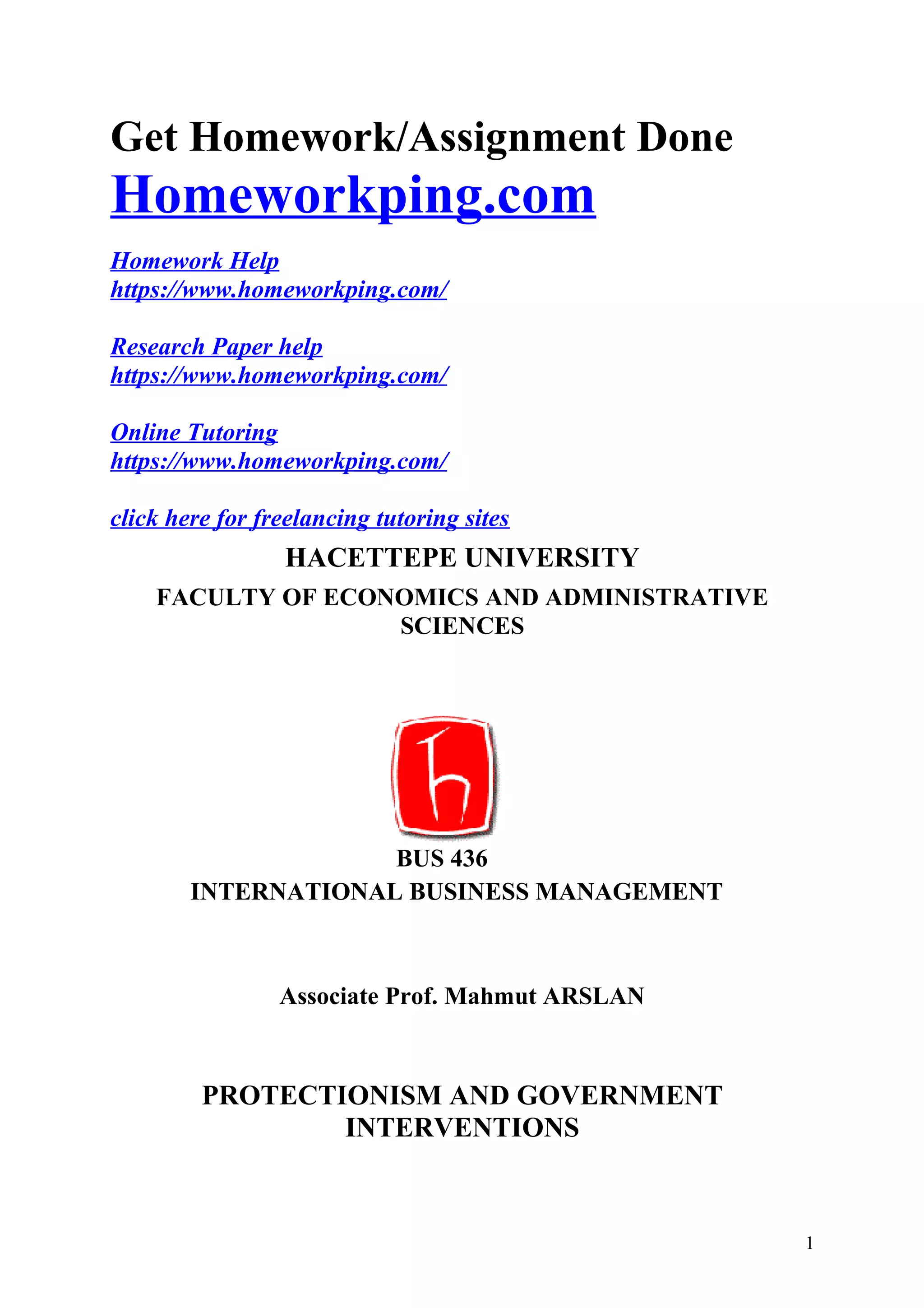210281712 international-trade-case-study | DOC