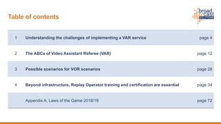 An introduction to the challenges of VAR deployments | PPT
