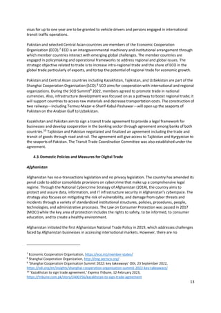 Digital Trade Integration in Central Asia | PDF