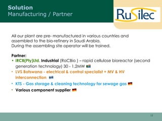 RuSiTec and iRCB presentation | PDF