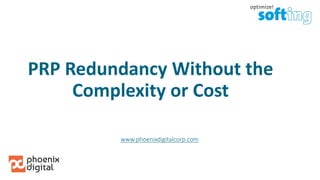 PRP Redundancy Without the Complexity or Cost | PDF