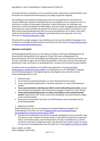 210413 covid-19 protocol e&w - algemeen wnz | PDF