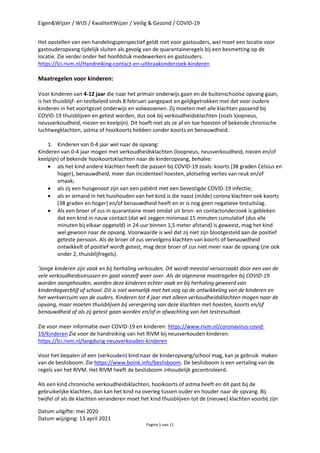 210413 covid-19 protocol e&w - algemeen wnz | PDF