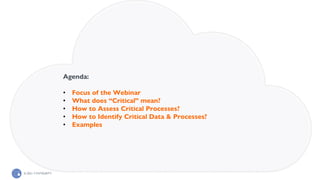 Critical Processes, Critical Data... Critical Thinking | PDF