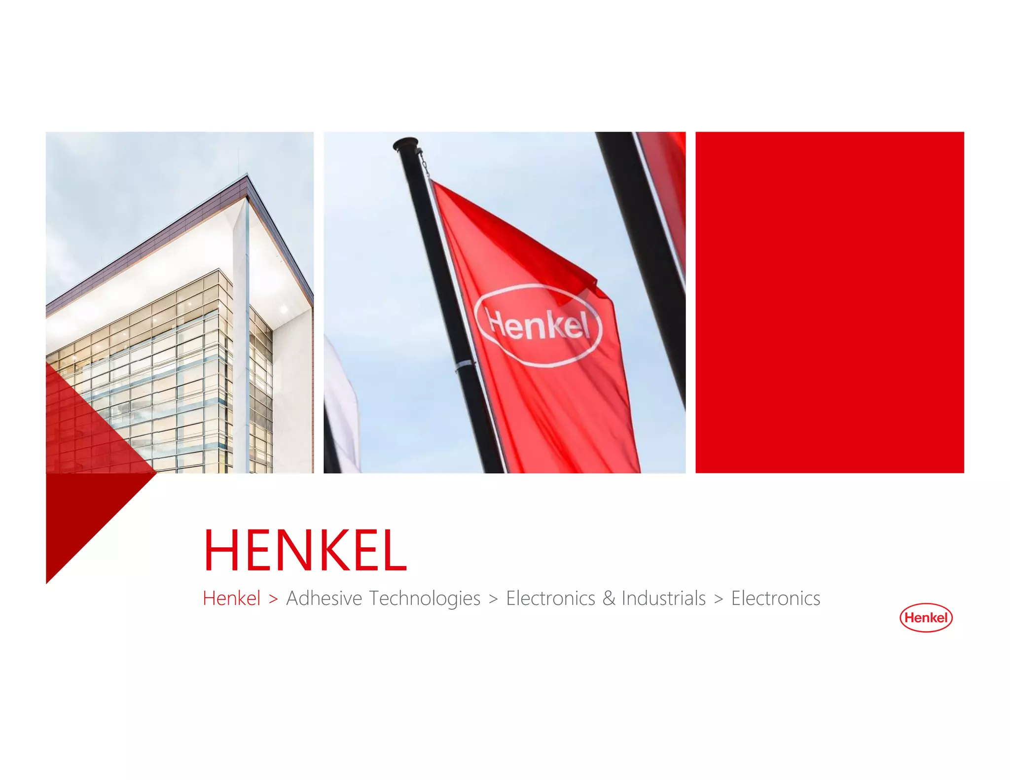 210430 Henkel Adhesive Technologies, Electronics Introduction | PDF
