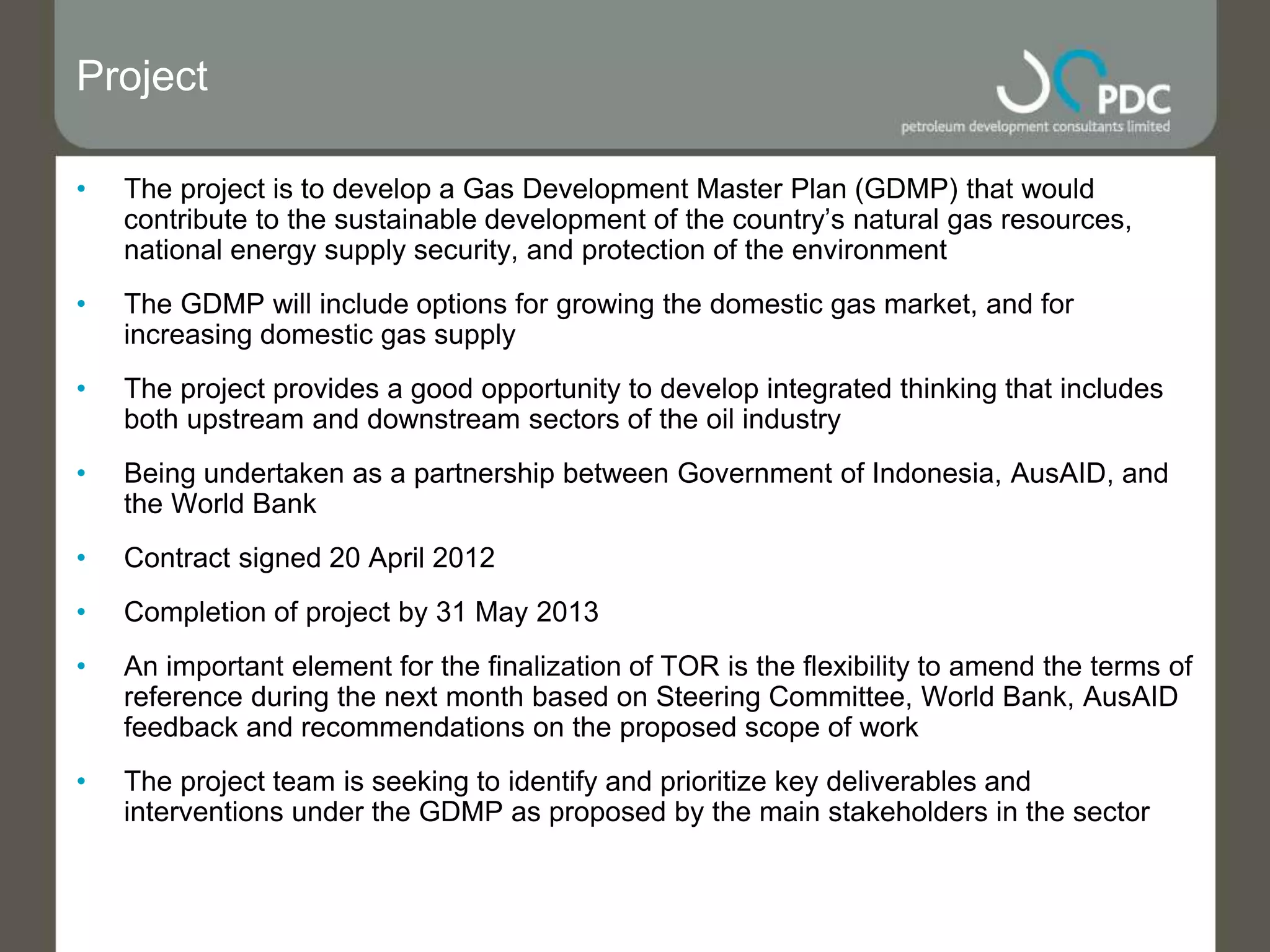 210512 gas development master plan steering committe meeting | PDF