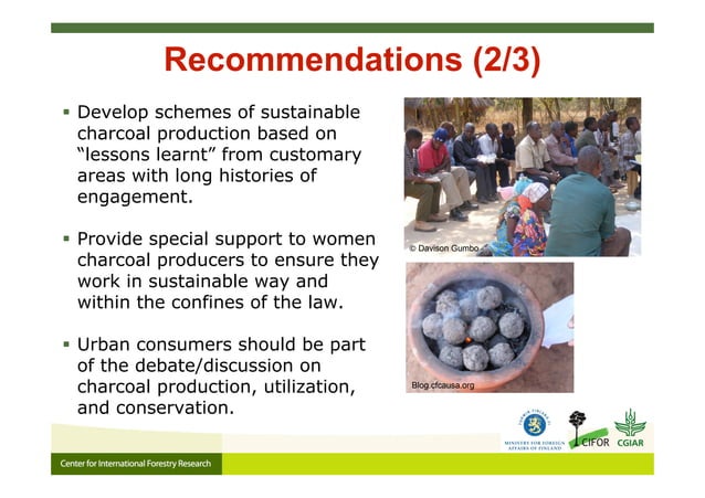 Charcoal production: can it be a sustainable enterprise? | PPT