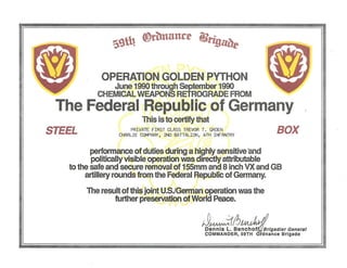 Operation Golden Python | PPT