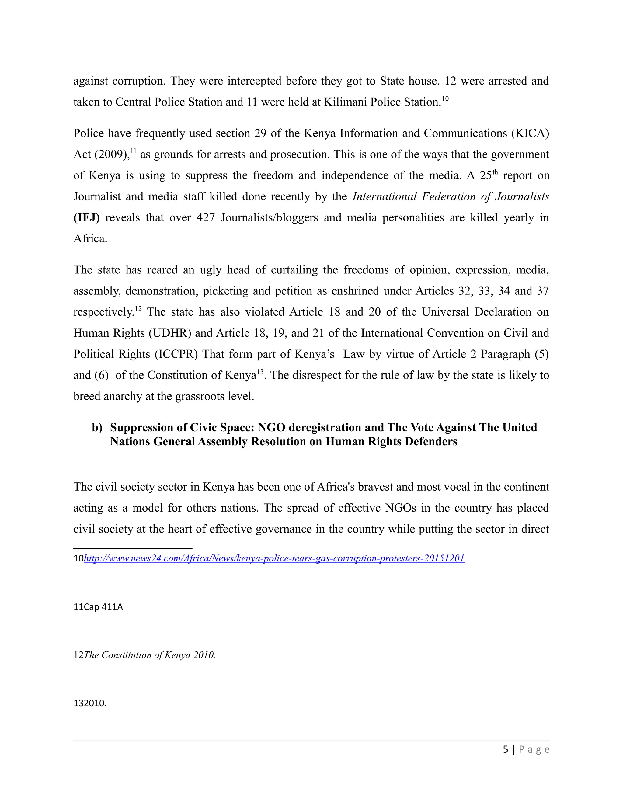 Human Rights Case study Report article.odt.Revised | PDF