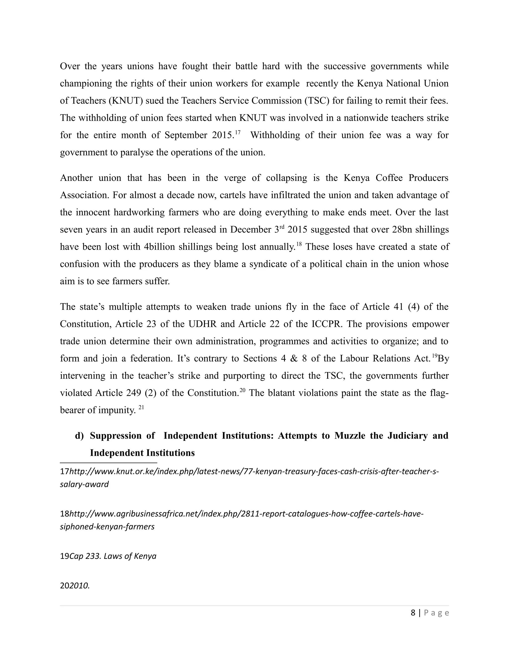 Human Rights Case study Report article.odt.Revised | PDF