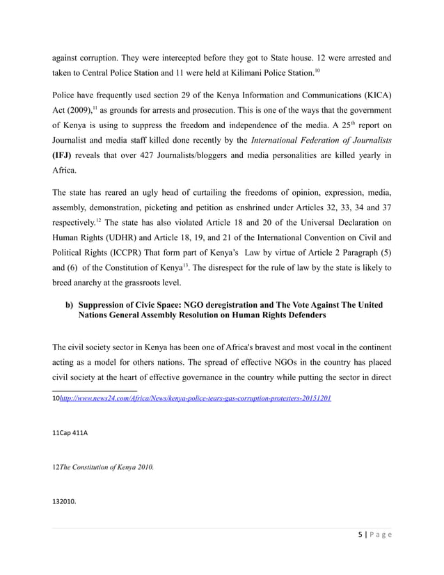 Human Rights Case study Report article.odt.Revised | PDF