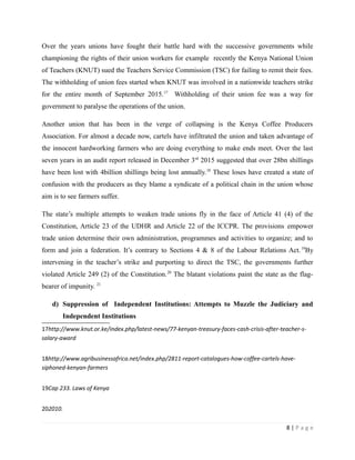 Human Rights Case study Report article.odt.Revised | PDF