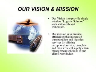 Port Line Shipping & Logistic | PPT