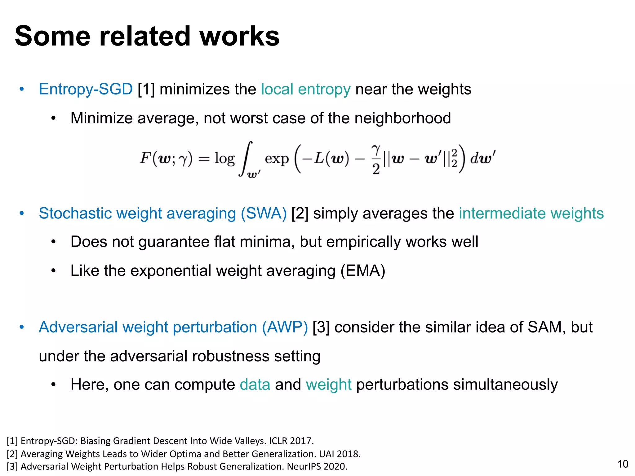 Sharpness-aware minimization (SAM) | PDF