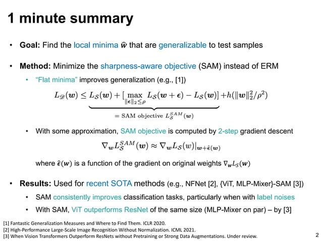 Sharpness-aware minimization (SAM) | PDF | Computing | Technology & Computing