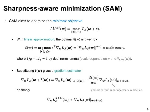 Sharpness-aware minimization (SAM) | PDF | Computing | Technology & Computing