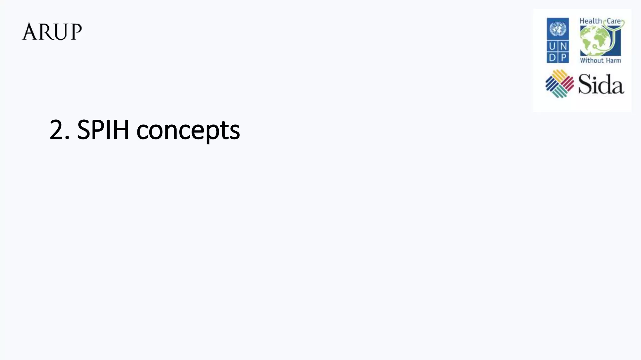 Sustainable Procurement Index for Health (SPIH) Virtual Session | PPTX