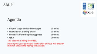 Sustainable Procurement Index for Health (SPIH) Virtual Session | PPTX