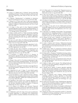 Hybrid Genetic Algorithm with Multiparents Crossover for Job Shop ...