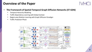 Traffic Flow Forecasting with Spatial-Temporal Graph Diffusion Network | PPTX