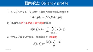 【DL輪読会】Where do Models go Wrong? Parameter-Space Saliency Maps for Explainability | PPT