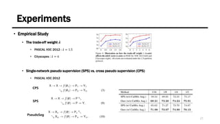 PR-343: Semi-Supervised Semantic Segmentation with Cross Pseudo Supervision | PPTX | Artificial ...