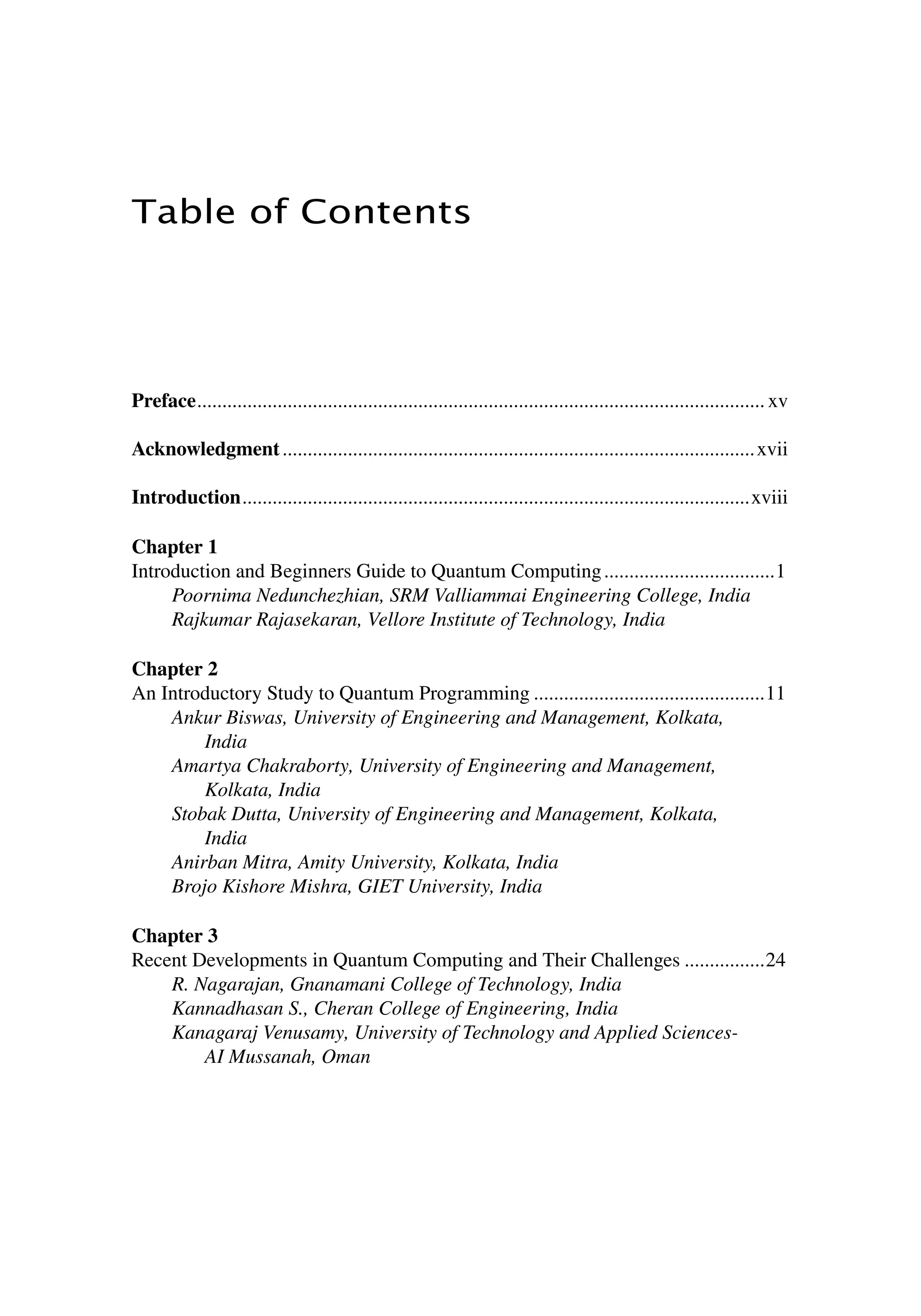 Technology Road Mapping For Quantum Computing And Engineering Brojo Kishore Mishra Editor | PDF