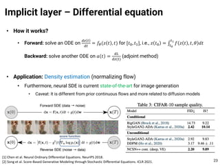 Deep Implicit Layers: Learning Structured Problems with Neural Networks | PPT