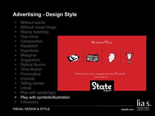 VISUAL DESIGN & STYLE | PPT