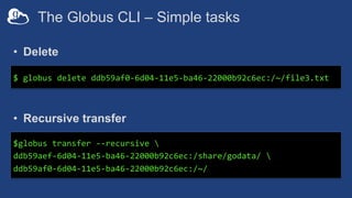 Simple Data Automation with Globus (GlobusWorld Tour West) | PPT