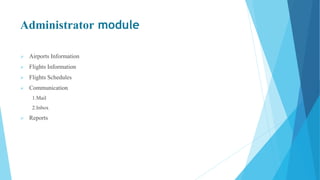 AIRSIDE project PPT | PPTX