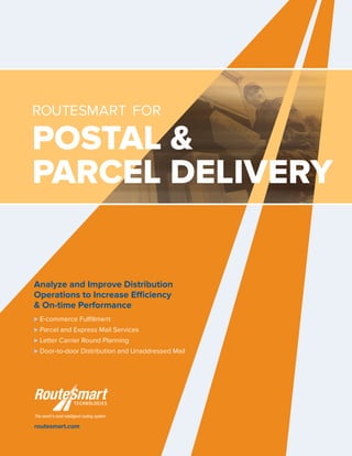 RouteSmart Postal Brochure | PDF