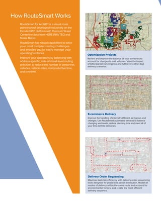 RouteSmart Postal Brochure | PDF