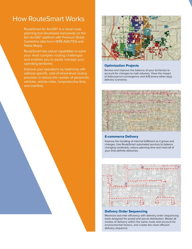 RouteSmart Postal Brochure | PDF | Logistics and Transportation ...