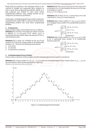 Linear Programming Problems with Icosikaipentagonal Fuzzy Number | PDF