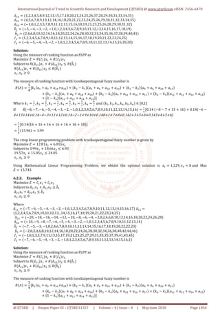 Linear Programming Problems with Icosikaipentagonal Fuzzy Number | PDF