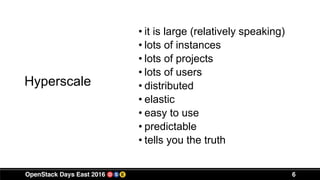 OpenStack Management at Hyperscale | PPTX | Cloud Computing | Internet