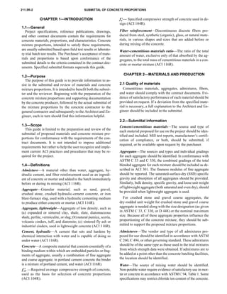 211.5 r 96 - guide for submittal of concrete proportions | PDF | Civil ...