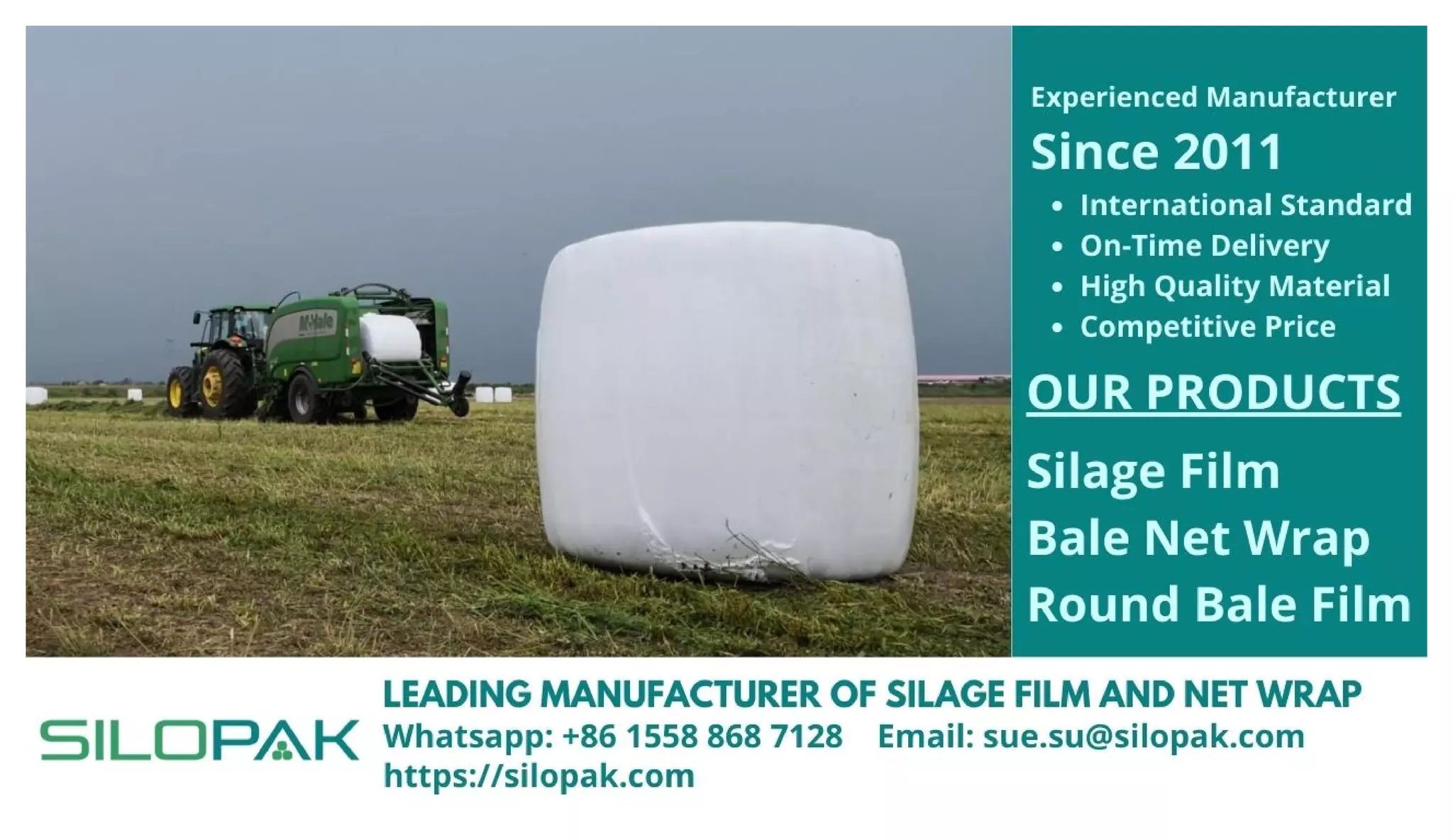 China Factory manufactures plastic silage film and bale net wrap | PDF
