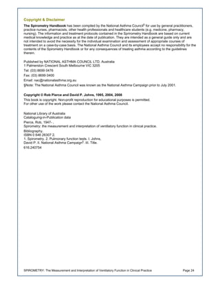 211 spirometer handbook-naca | PDF | Lung and Respiratory Health ...