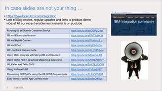 Whats New in IBM Integration Bus Interconnect 2017 | PPT
