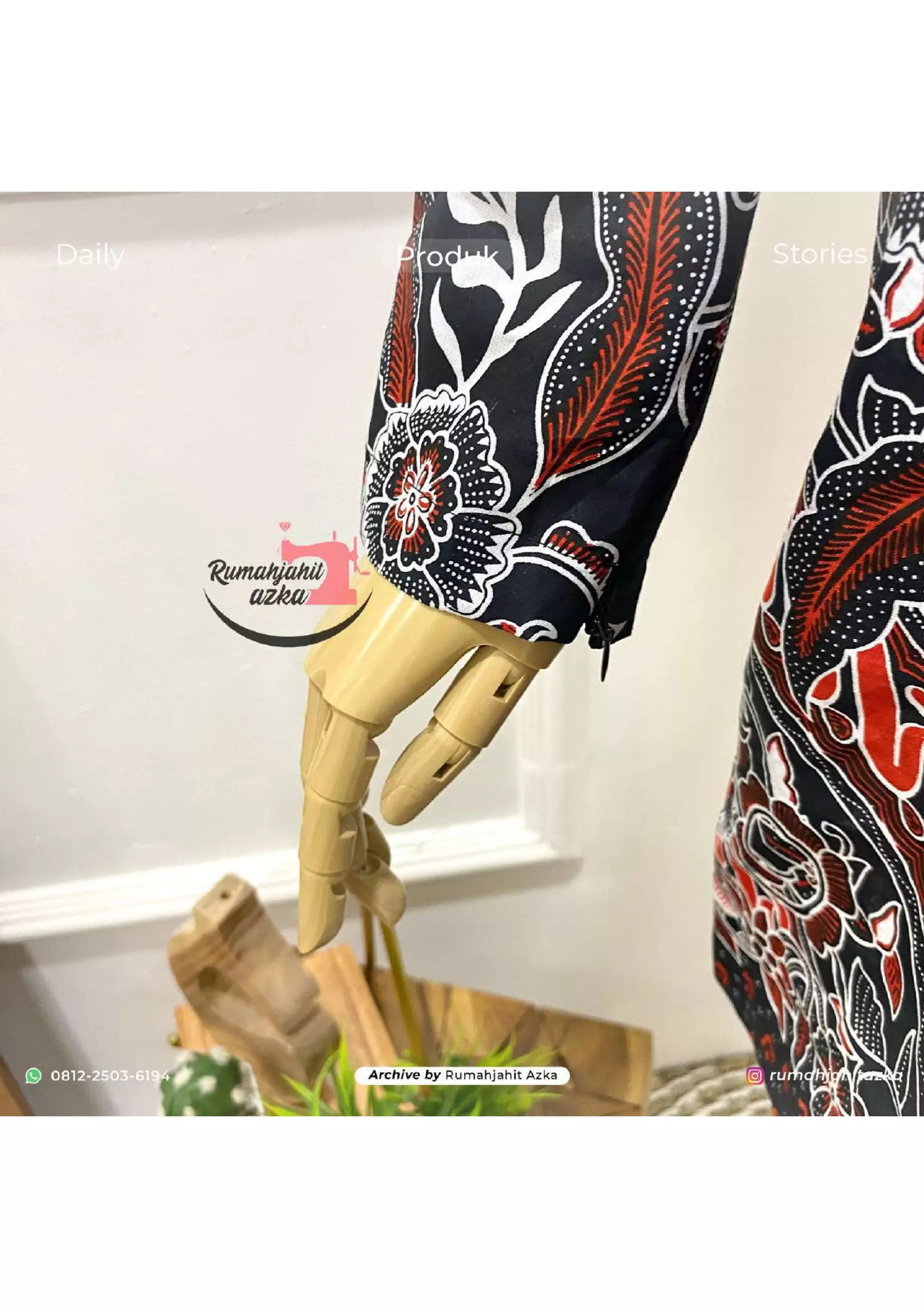 Bomber Jaket Batik by Rumah Jahit Azka | PDF