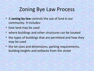 Principles and Building Bye Laws | PPT