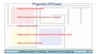 Properties of gases | PPTX