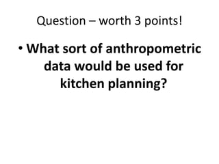Anthropometrics & Ergonomics | PPTX
