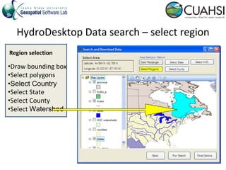 Hydrologic Information Systems and the CUAHSI HIS Desktop Application | PDF