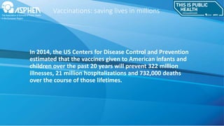 Vaccinations: saving lives in millions | PPTX