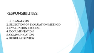 Job Evaluation Committee | PPT