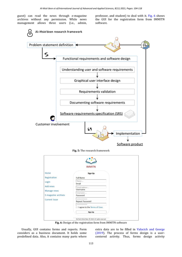 Constructing a software requirements specification and design for electronic IT news magazine ...